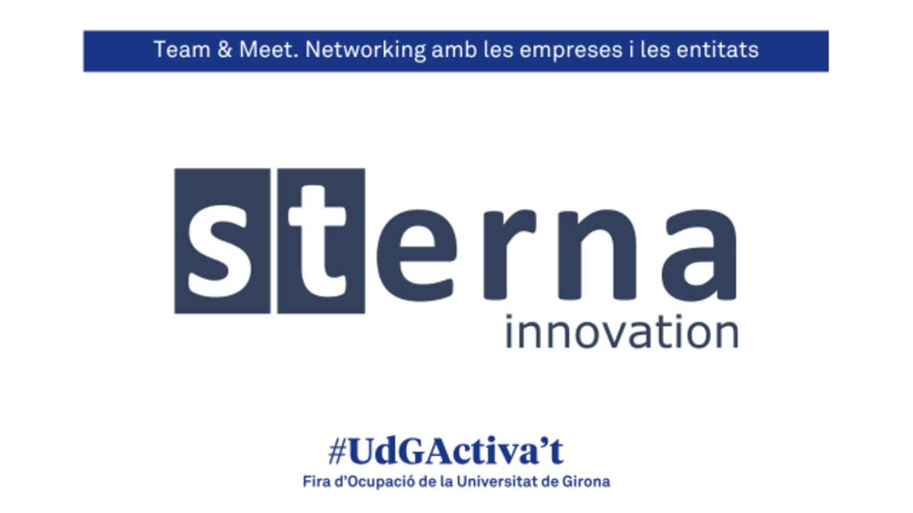 STERNA INNOVATION PROJECTS, SL - Networking Virtual UdG | JobTeaser