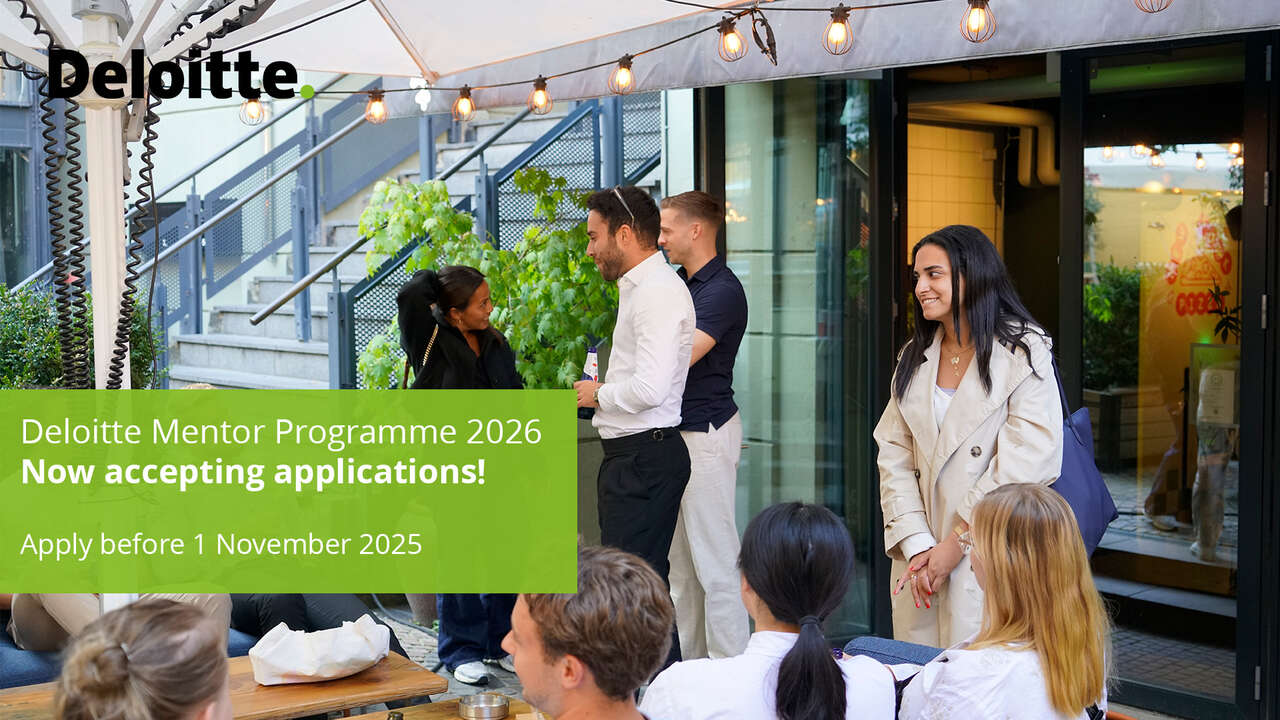 Mentor Programme 2026 - Deloitte’s Consulting Practice | JobTeaser